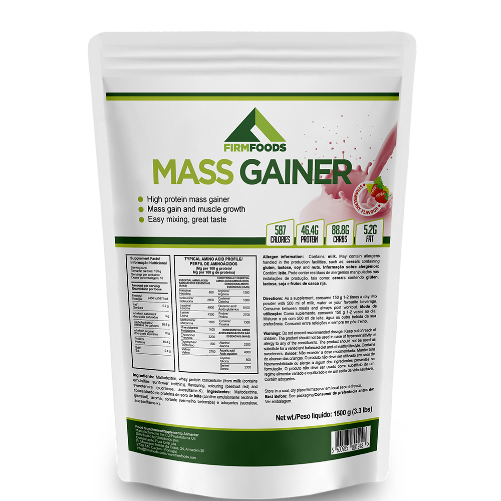Mass Gainer 1500 g – Nutrangol